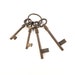 Vintage Cast Metal Skeleton Key Set Wall Decor - Etsy