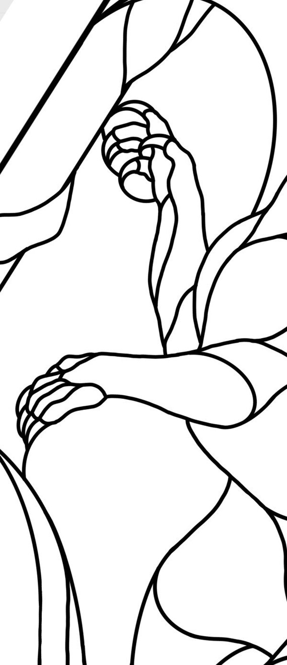 Tracing Designs For Glass Painting