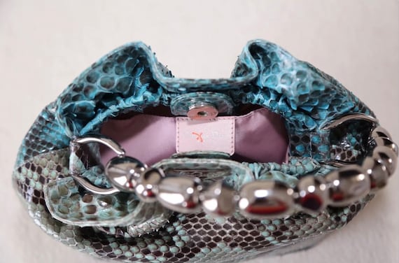 Rare Authentic GLAZED Christian Dior Genuine Python s… - Gem