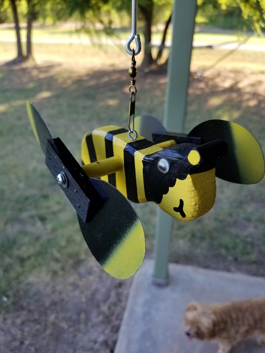 Bee Mini Whirligig - Etsy