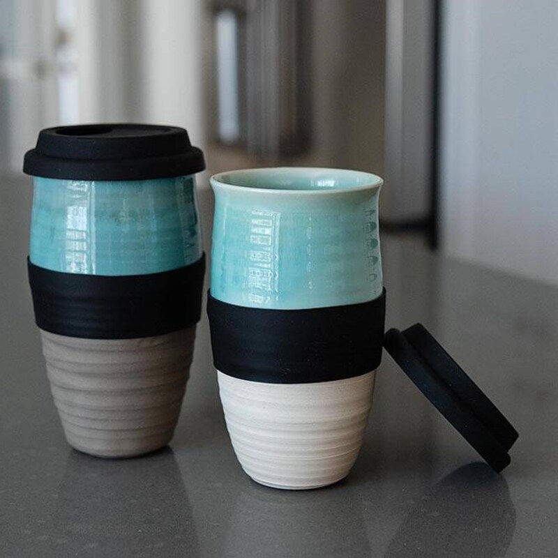 Pottery Travel Mug - Etsy