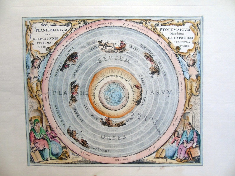 Antique Maps Astronomical Maps II Celestial Cartography Andreas ...