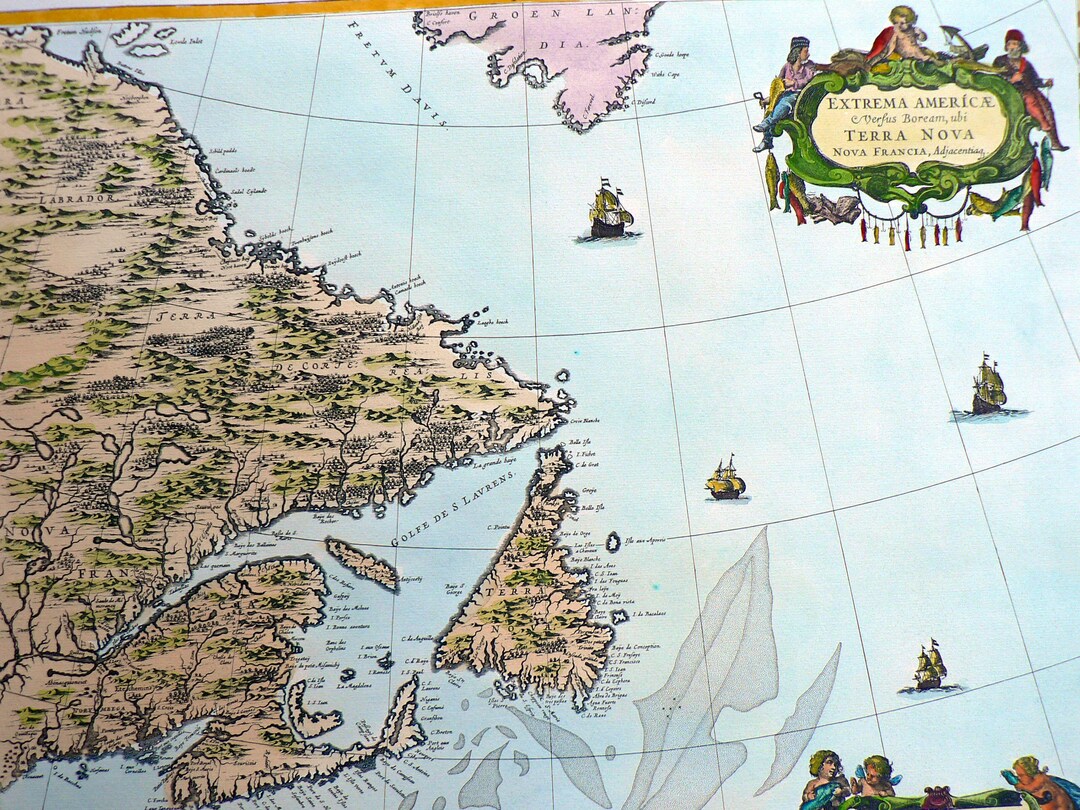 America, Extrema America ,antique Maps of America , Usa,france,maps of ...