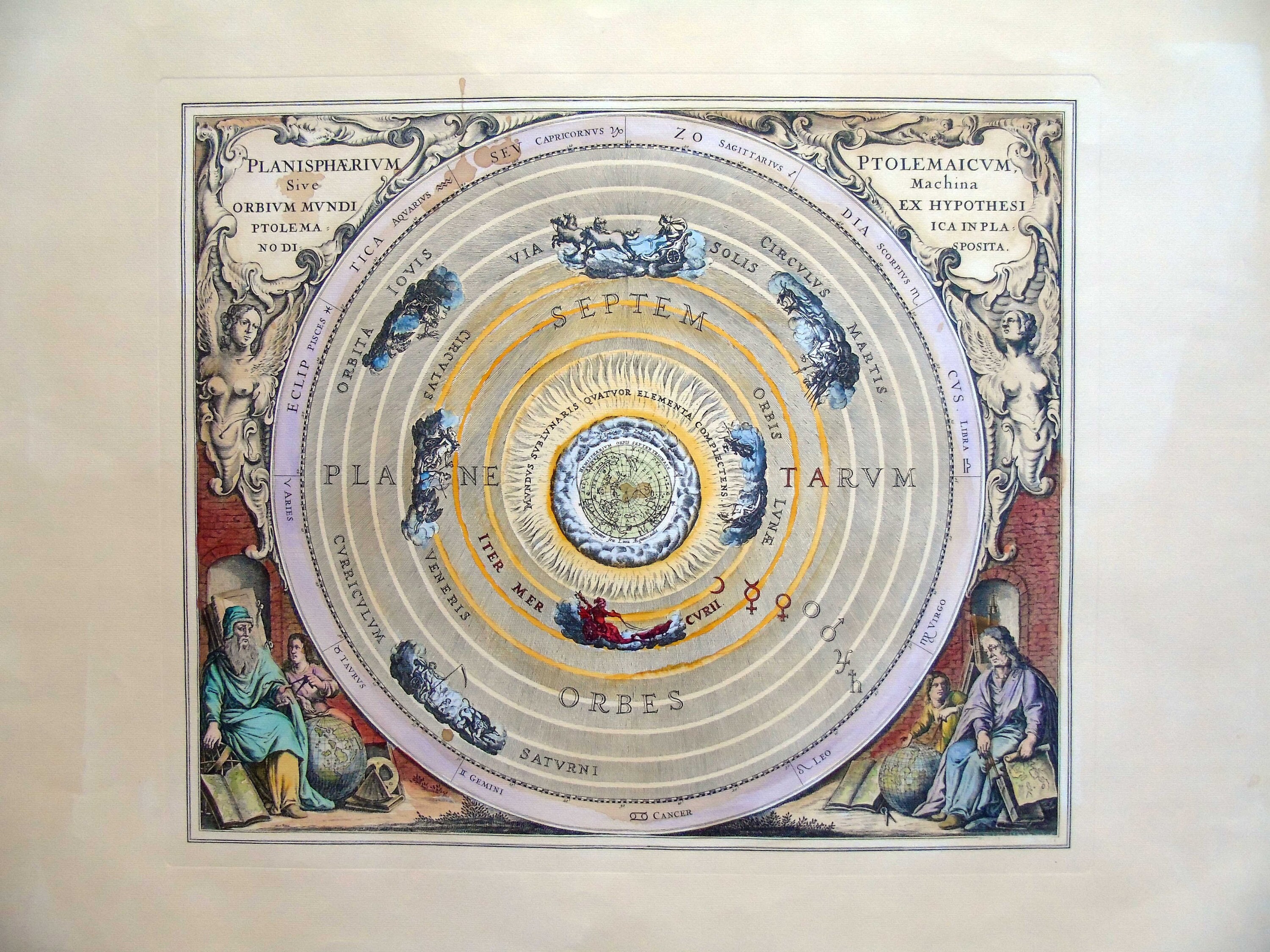 Mapas antiguos Mapas astronómicos VII Cartografía celeste Andreas ...