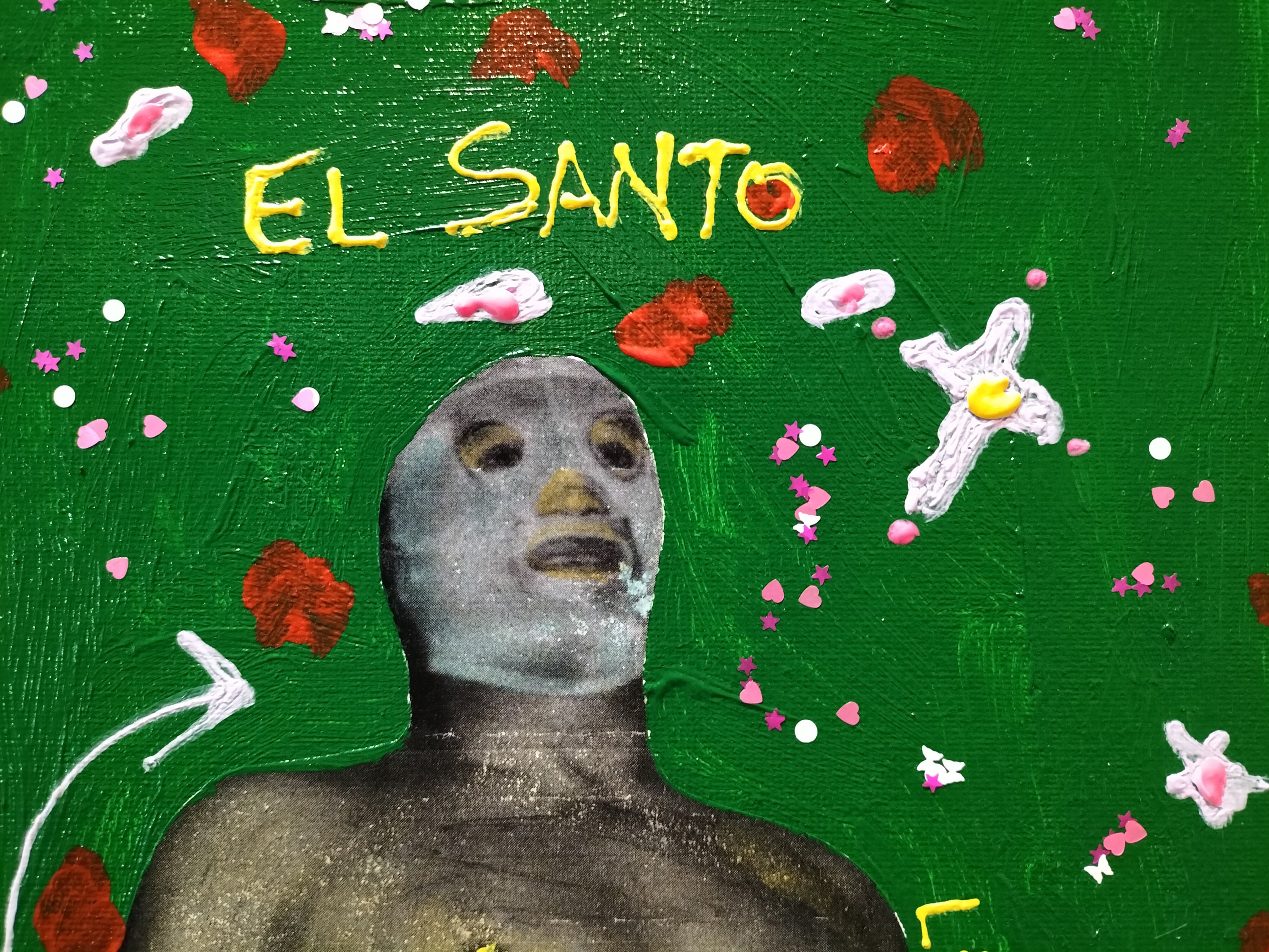 Lucha Libre Wrestling Mexico Pop Art Mexican Hand Made Mexican Art El ...