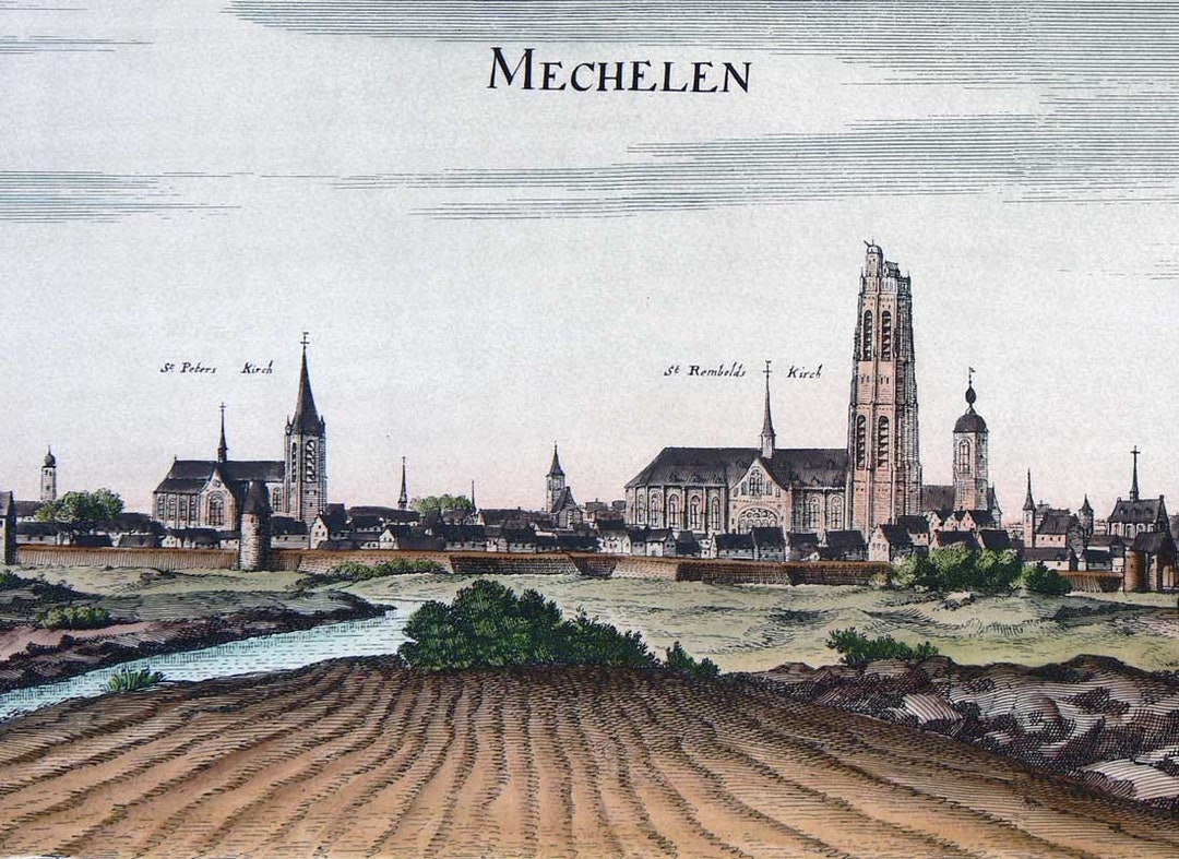 Belgium- Mechelen - Malines - Antwerp - Flemish Region - Antique City ...