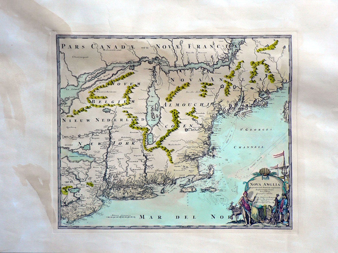 America, Canada - Antique Maps, Map Wall Art, Canada, Anglia, Ancient ...