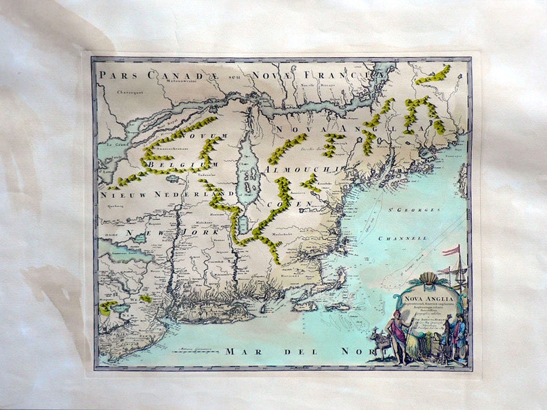 America, Canada - Antique Maps, Map Wall Art, Canada, Anglia, Ancient ...