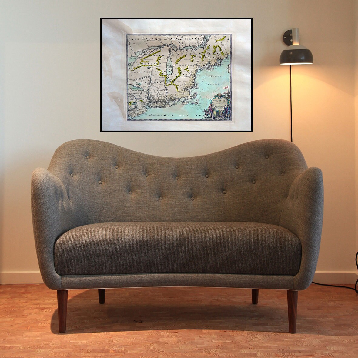 America, Canada - Antique Maps, Map Wall Art, Canada, Anglia, Ancient ...