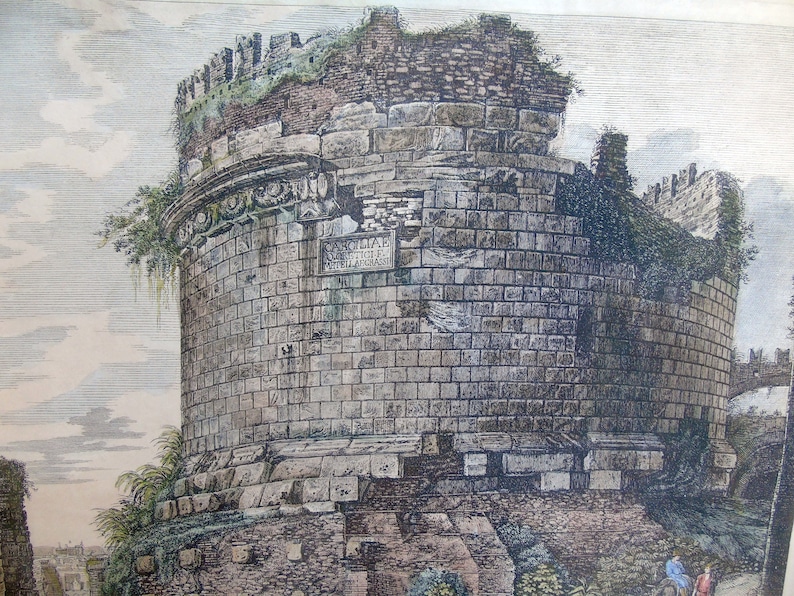 Piranesi , Mausoleo Di Cecilia Metella, 1762 , Roma, via Appia ...