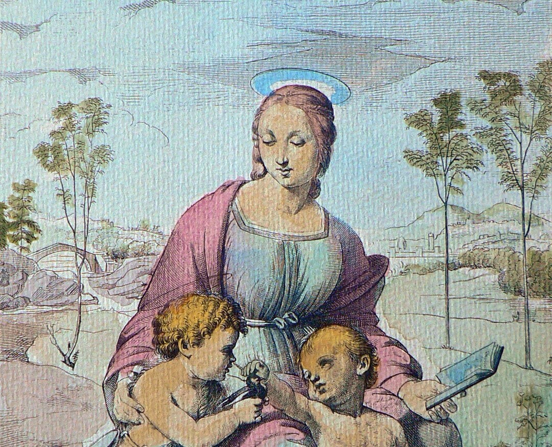 Raffaello Sanzio - Virgin - Madonna of the Goldfinch, Renaissance ...