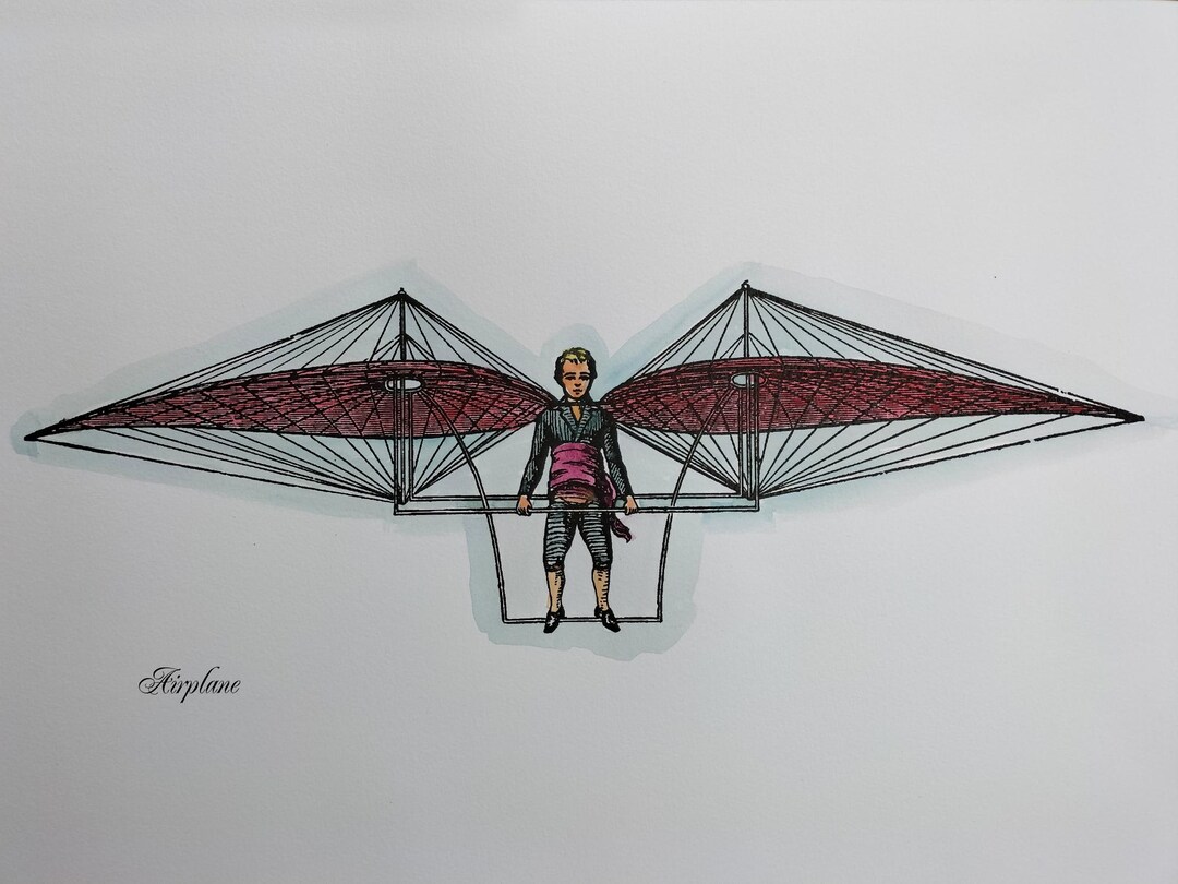 Airplane,sky,fly,man Fly,etching Airplane,old Airplane,wall Art ...