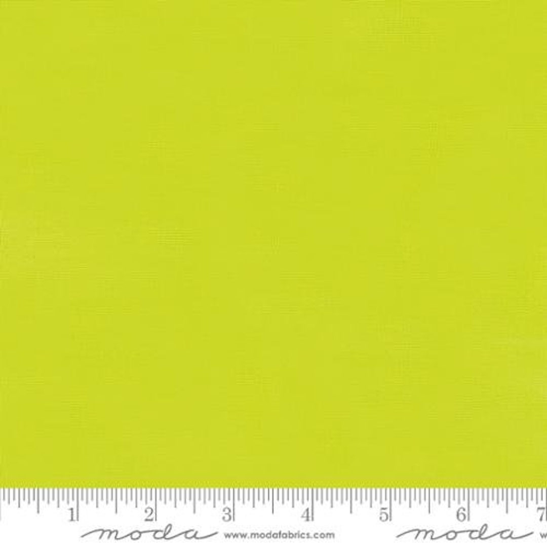 New for 2024 - Moda Bella Solid Brights Collection in Mojito 9900 446 - Fabric Sold by Half Yard ...