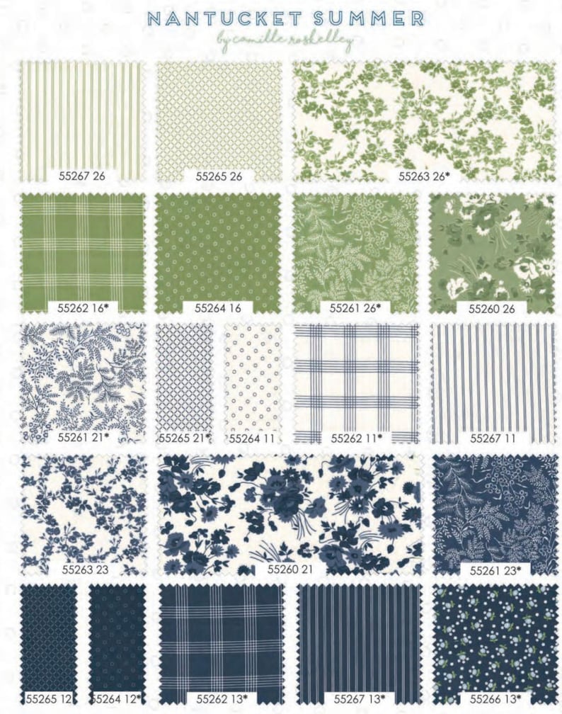 In Stock! Nantucket Summer Somerset Floral in Multi by Camille ...
