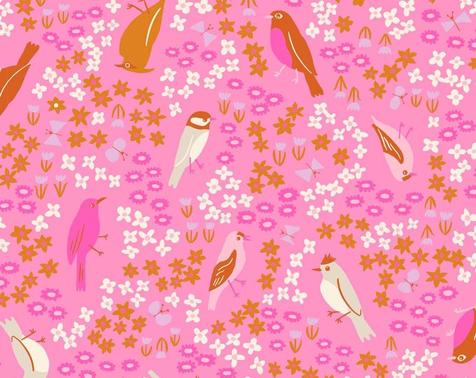 Ruby Star Society Bird is the Word Spark Birds in Flamingo by Kim Kight ...