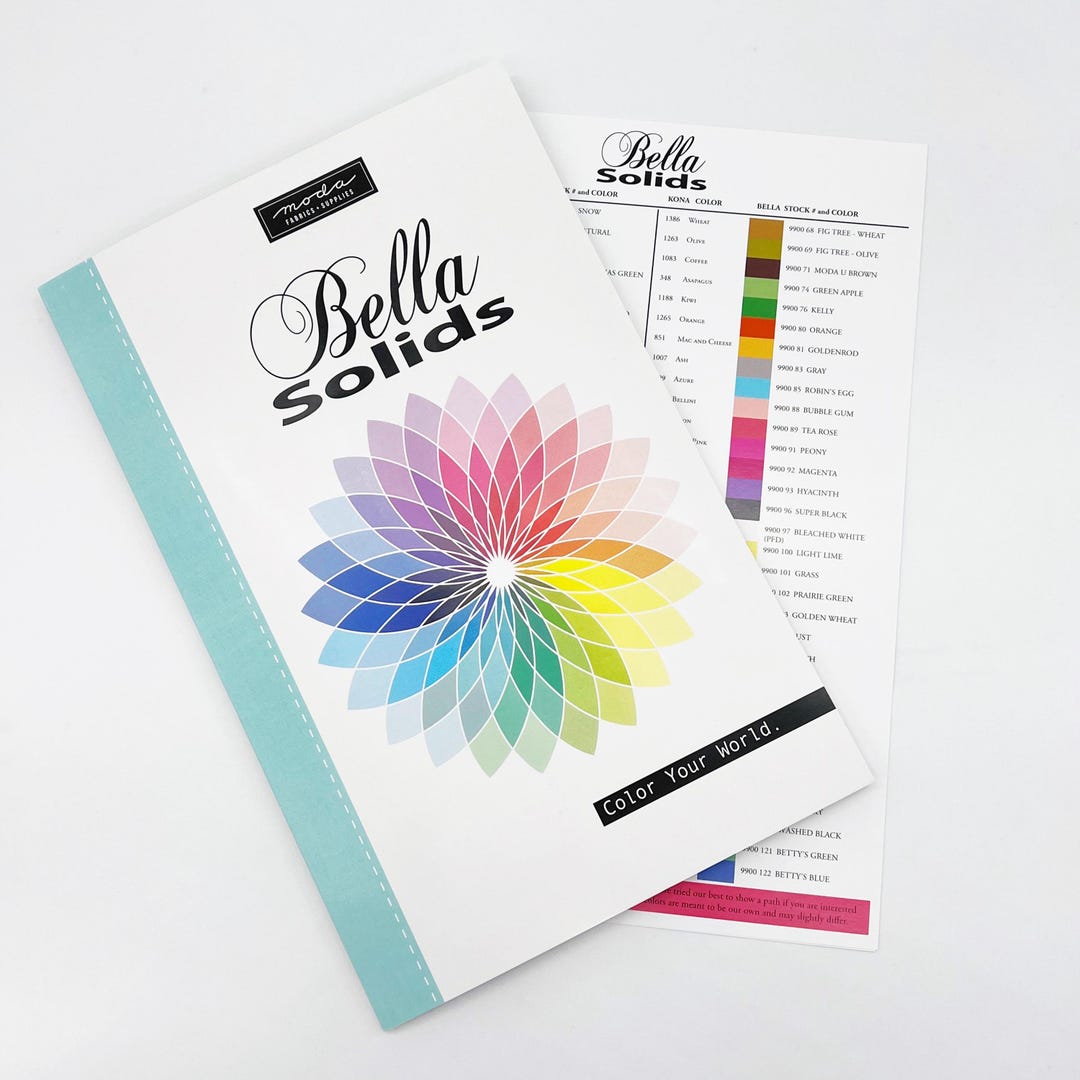 In Stock & Ships Free! New Large Size Moda Fabrics 2025 Bella Solids ...