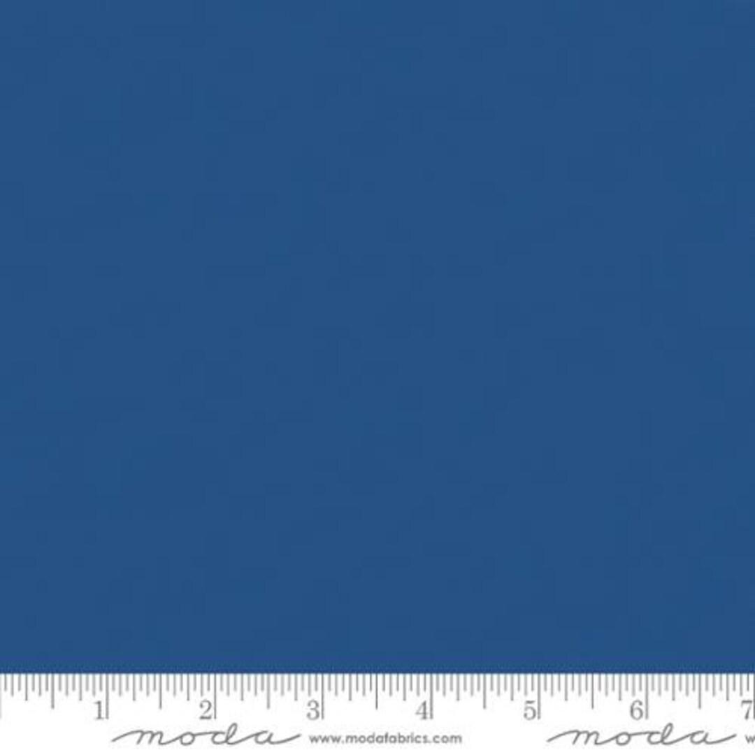 New for 2024 - Moda Bella Solid Brights Collection in Blueberry 9900 449 - Fabric Sold by Half ...