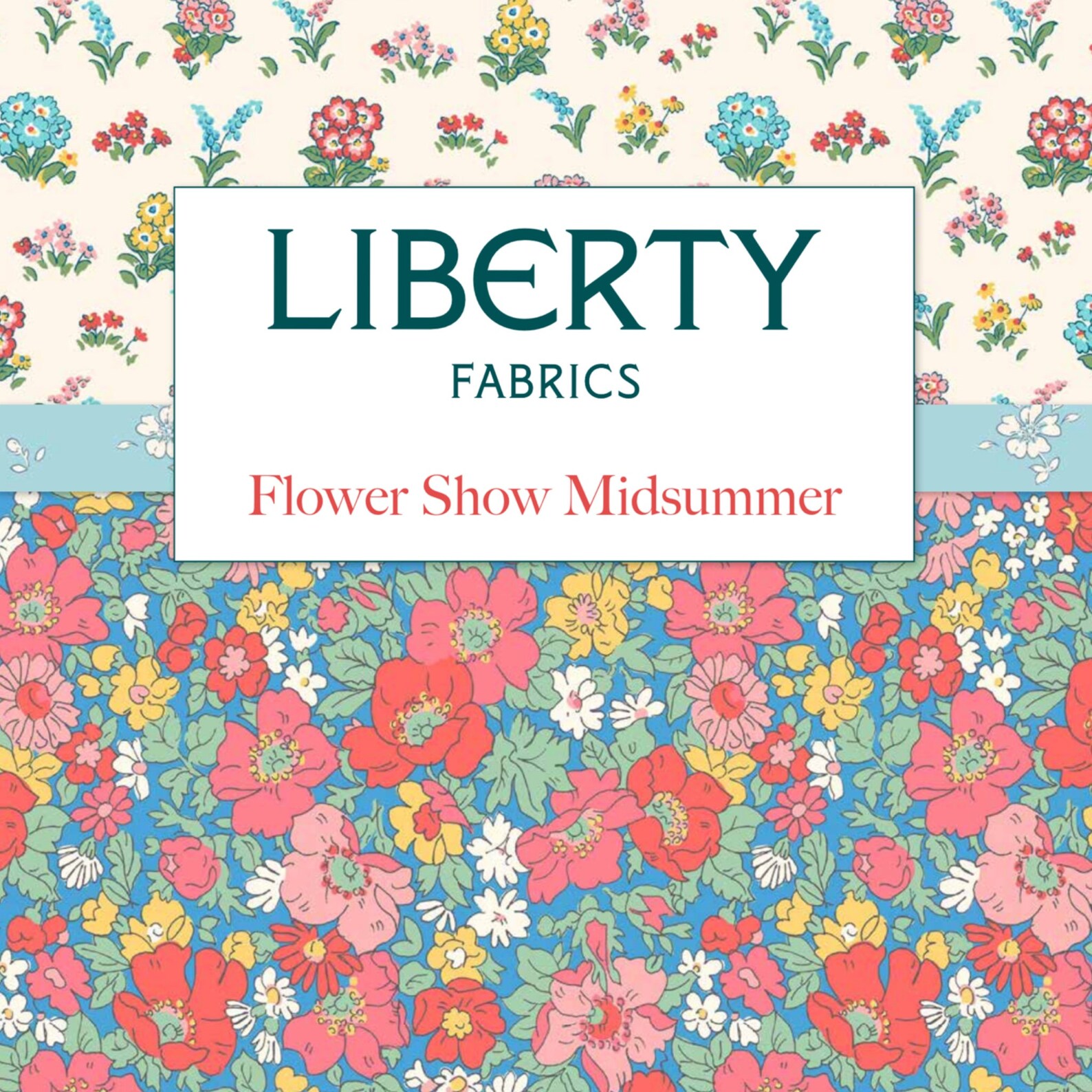 Liberty Fabrics Midsummer Flower Show Collection Chelsea - Etsy