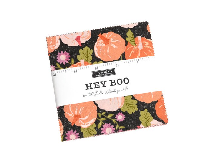In Stock! Hey Boo Charm Pack by Lella Boutique for Moda Fabrics - Forty ...