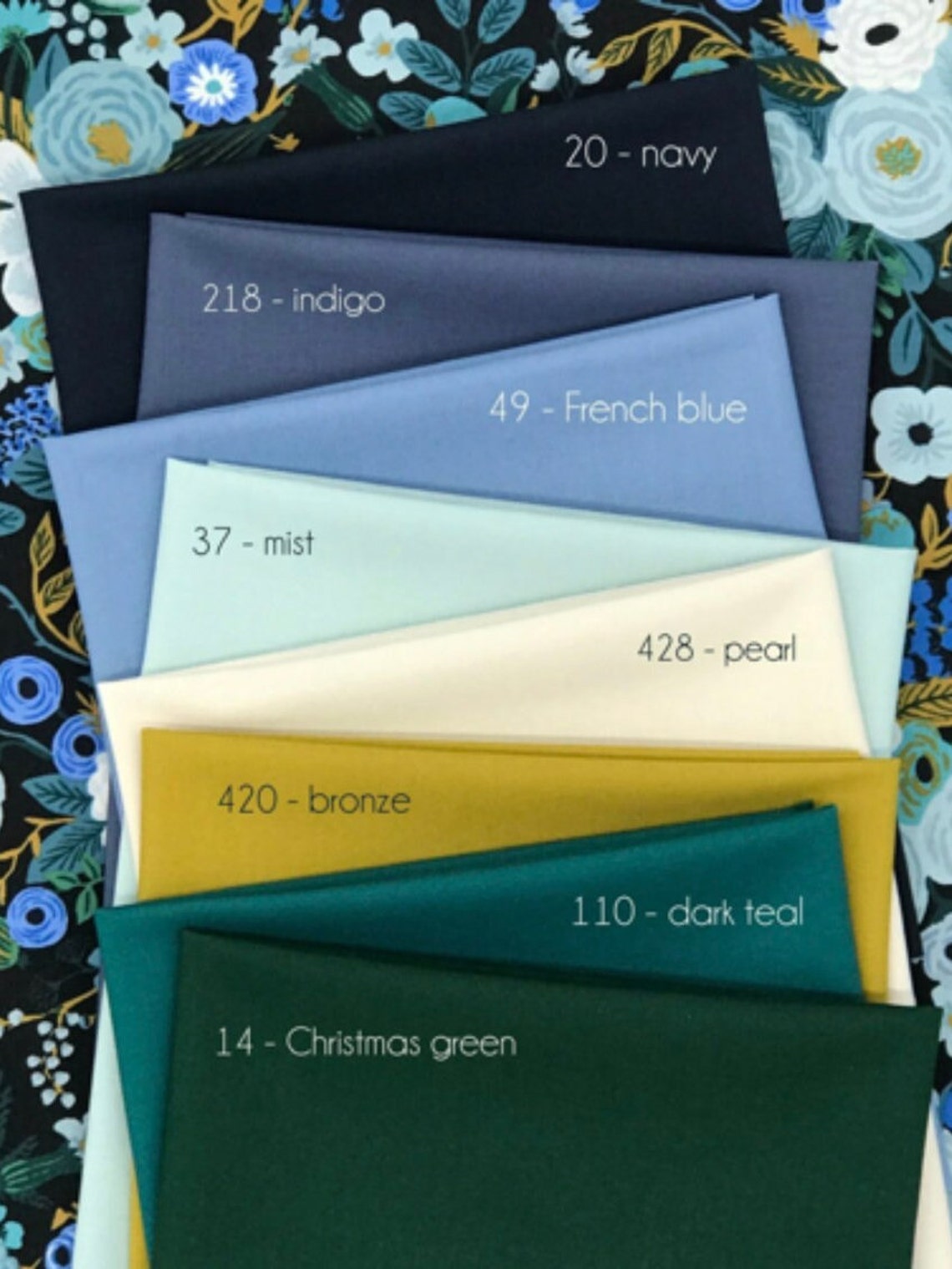 Moda Bella Solid in French Blue 9900 49 Sold in Half Yard | Etsy