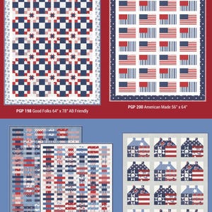 Star Spangled Flag Stripe in Patriotic by April Rosenthal for Moda ...