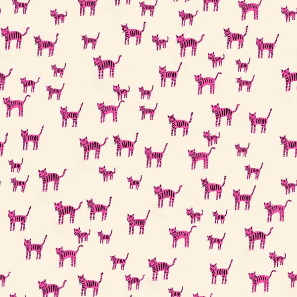 Catnap Cat Fabric - Etsy