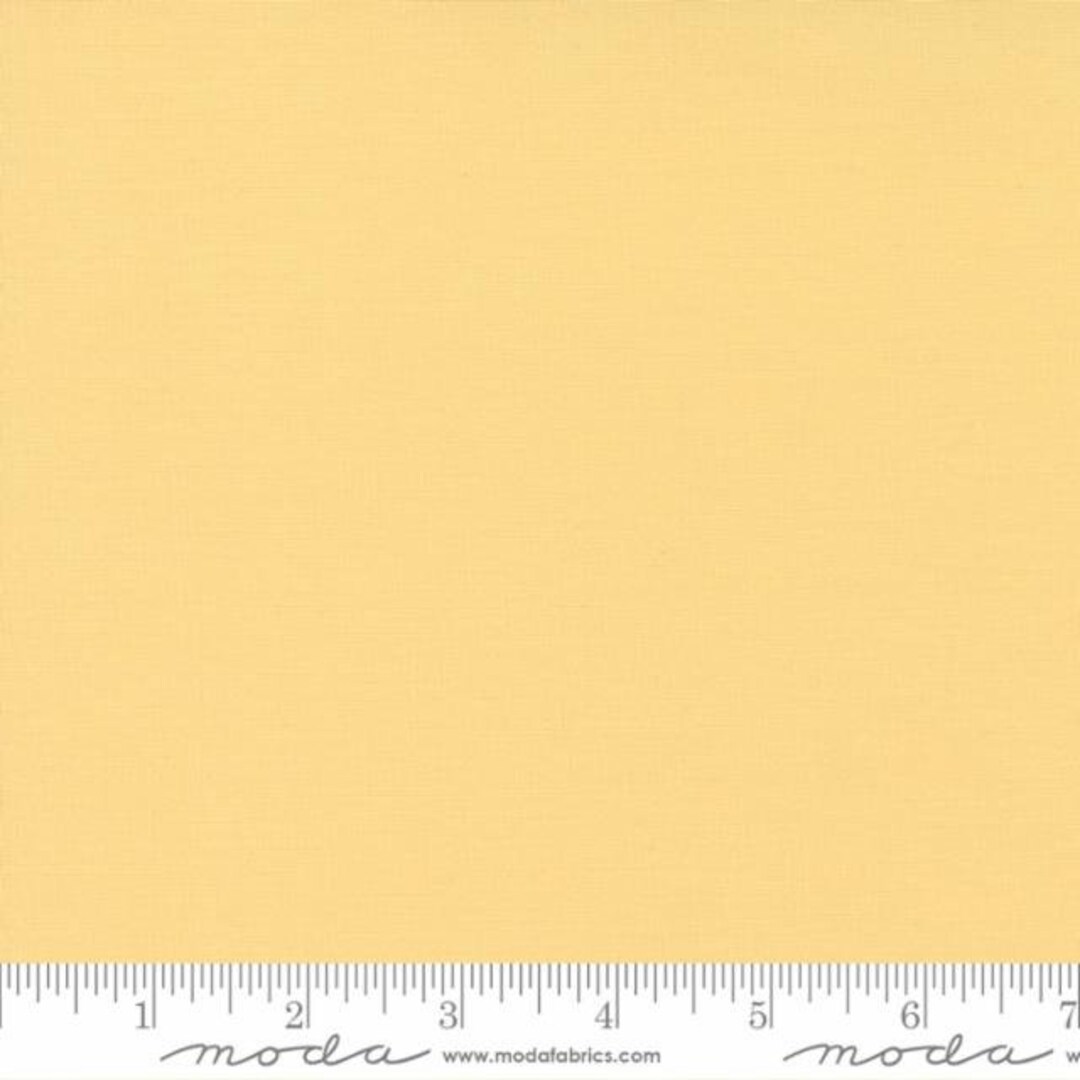 Moda Bella Solid in Soft Yellow 9900 148 - Sold in Half Yard Increments ...