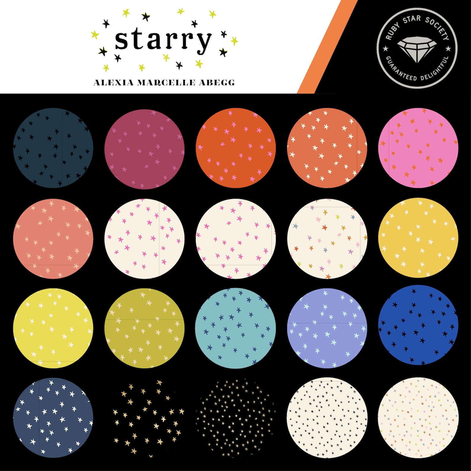 In Stock! Ruby Star Starry MINI in Black Gold by Alexia Marcelle Abegg ...