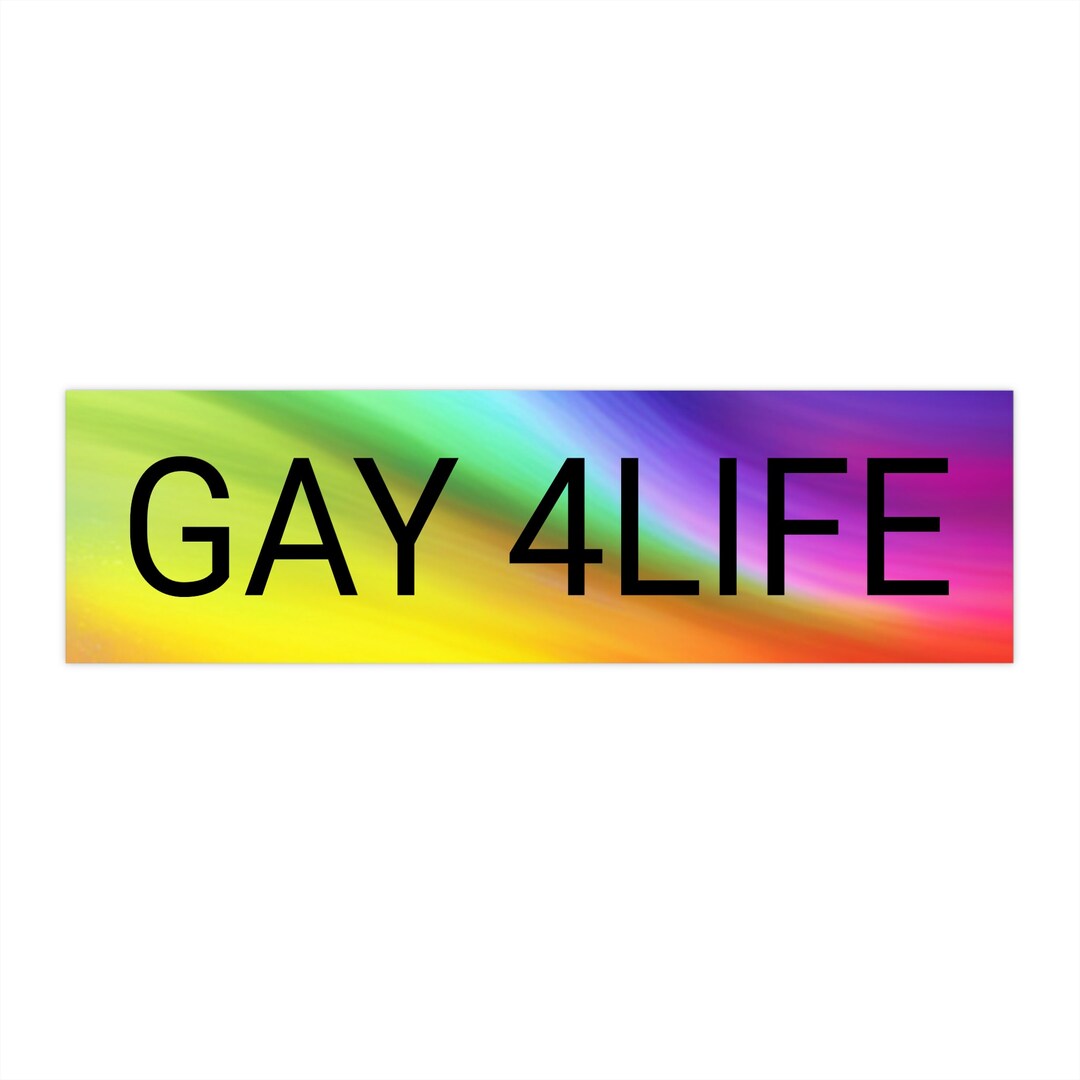 LGBTQ Bumper Stickers - Etsy