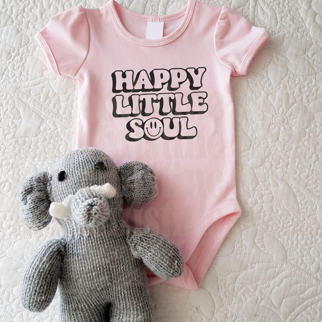 Happy Little Soul SVG With Happy Face | Wild Child Design | PNG EPS ...
