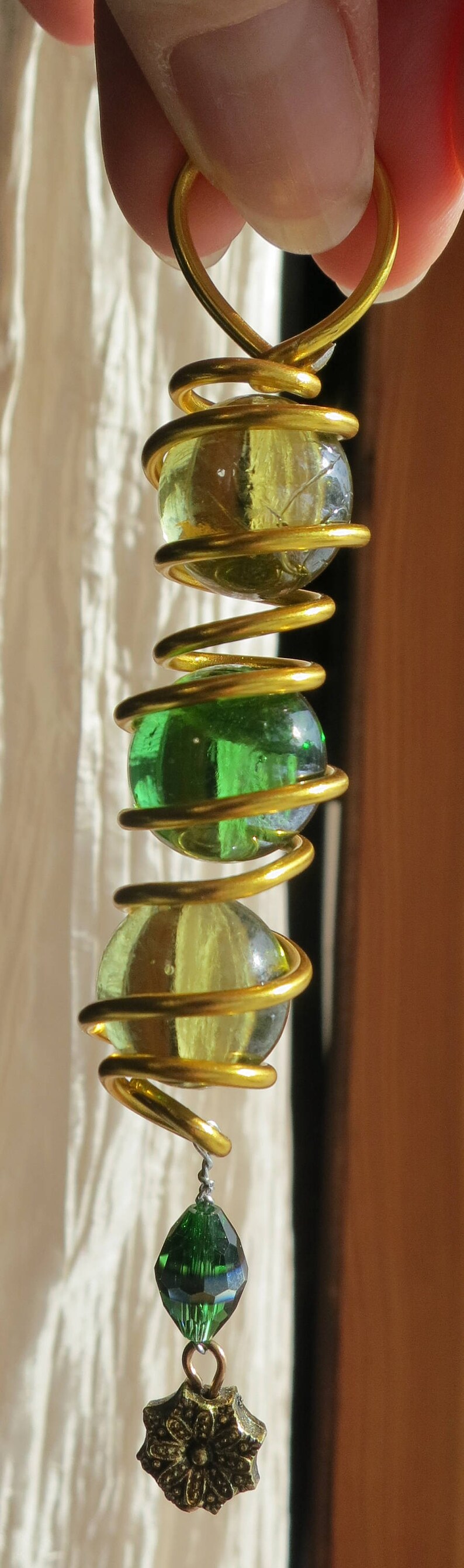 Marble Glass Sun Catchers - Etsy