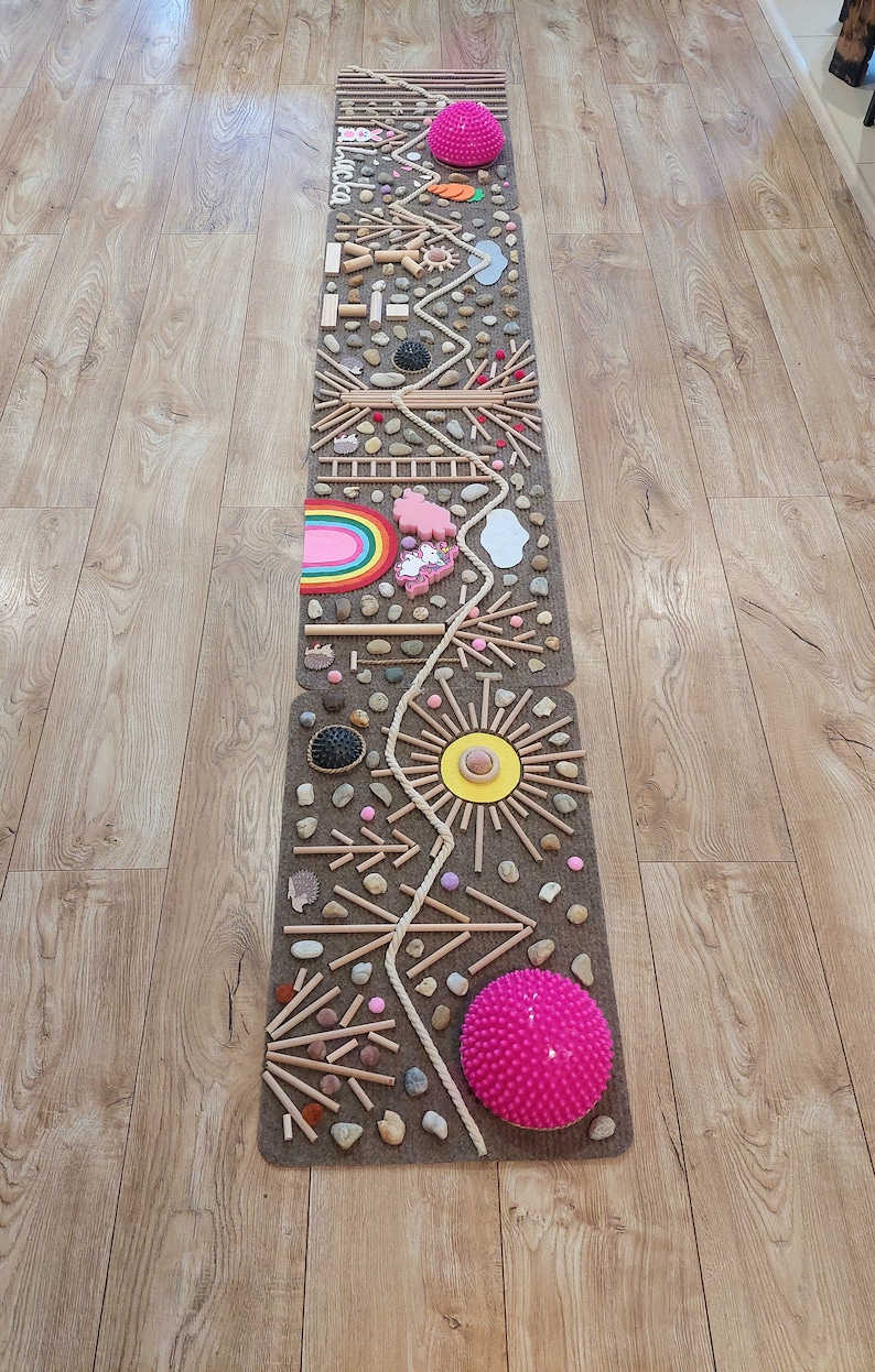 Sensory Rug, Barefoot Rug, Reflexology Path, Sensomotoric Carpet, - Etsy