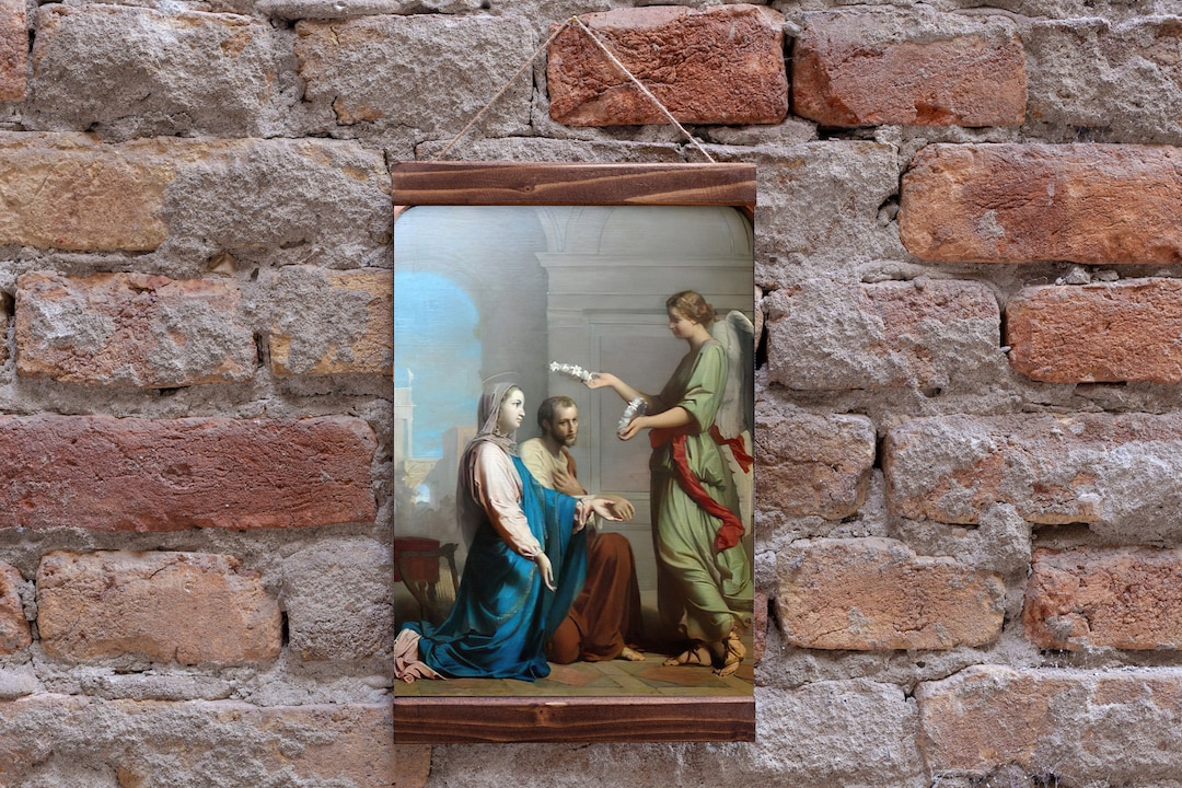 Wedding of Joseph and Mary Wedding Gift, Anniversary Gift Based on a ...