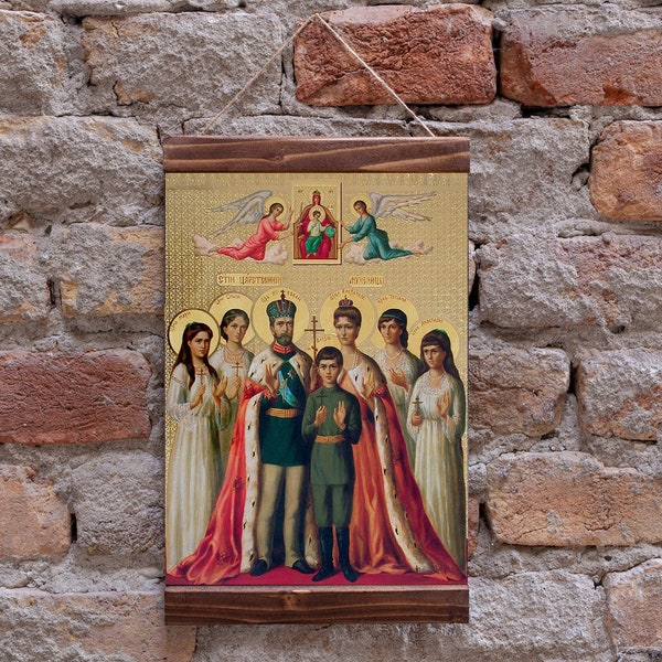 Romanov Family Icon Orthodox - Etsy