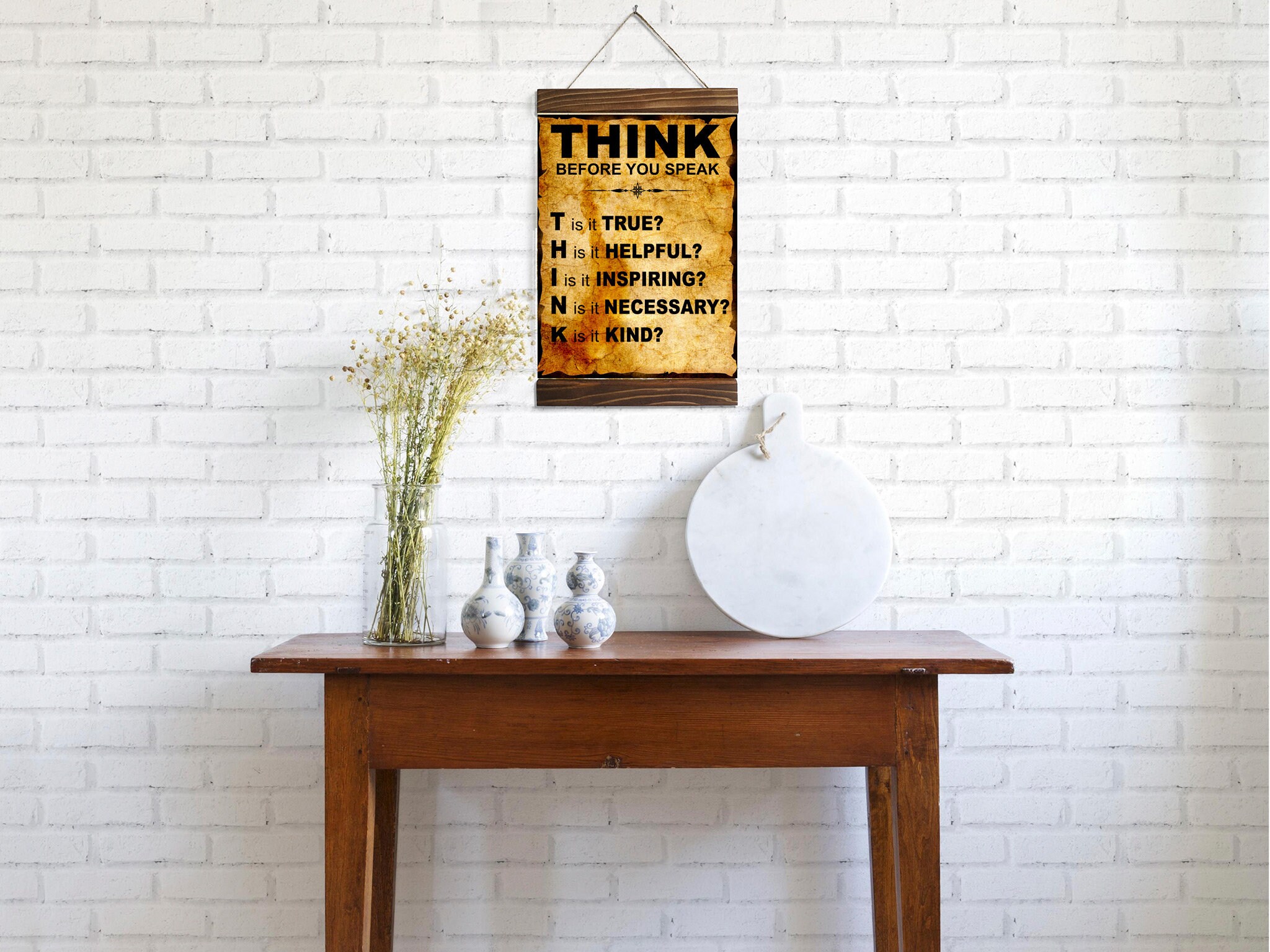 Classroom Poster Think Educational Poster School Poster Home | Etsy