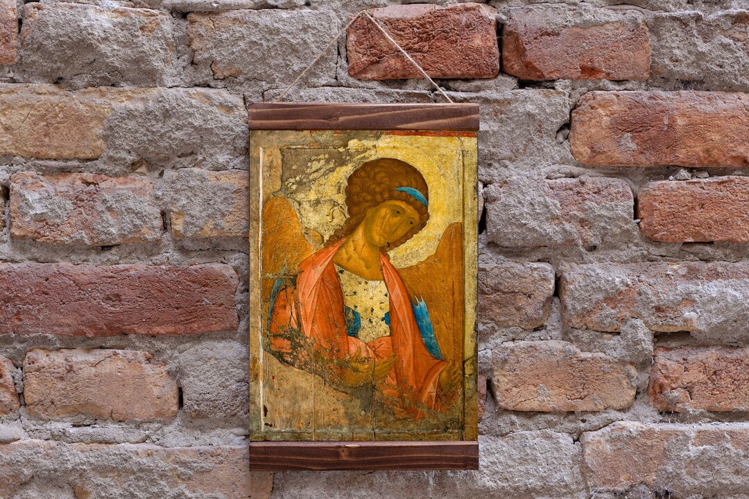 Archangel Michael Greek Orthodox Russian Icon by Andrei Rublev ...