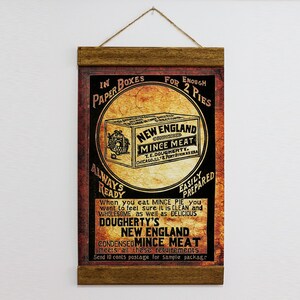 Vintage 1892 Magazine Advertisement for Dougherty’s New England Mince ...