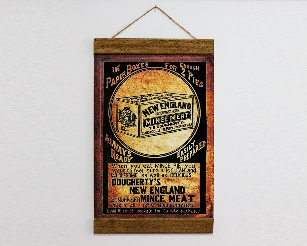 Vintage 1892 Magazine Advertisement for Doughertys New - Etsy