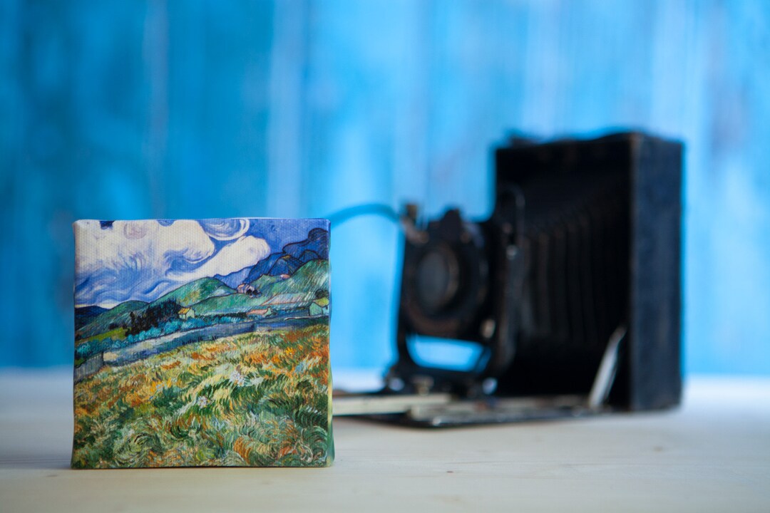 Vincent Willem Van Gogh Landscape From Saint - Remy Small Canvas Prints ...