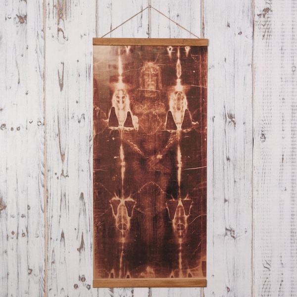 Framed Shroud of Turin Print - Etsy