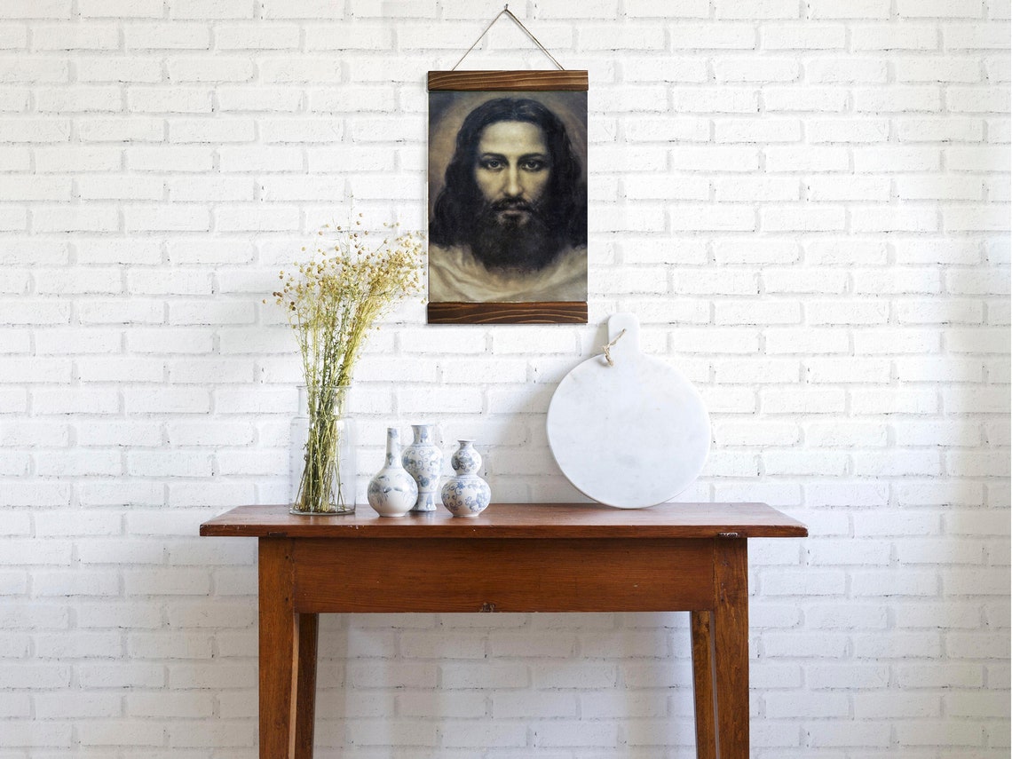 Jesus Christ Face Based on Painting by Ariel haroutin - Etsy