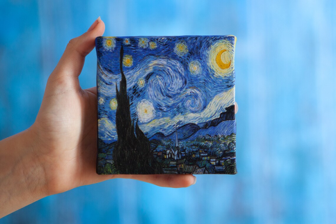 Set of 4 Vincent Willem Van Gogh Small Canvas Prints at the Price of 3 ...