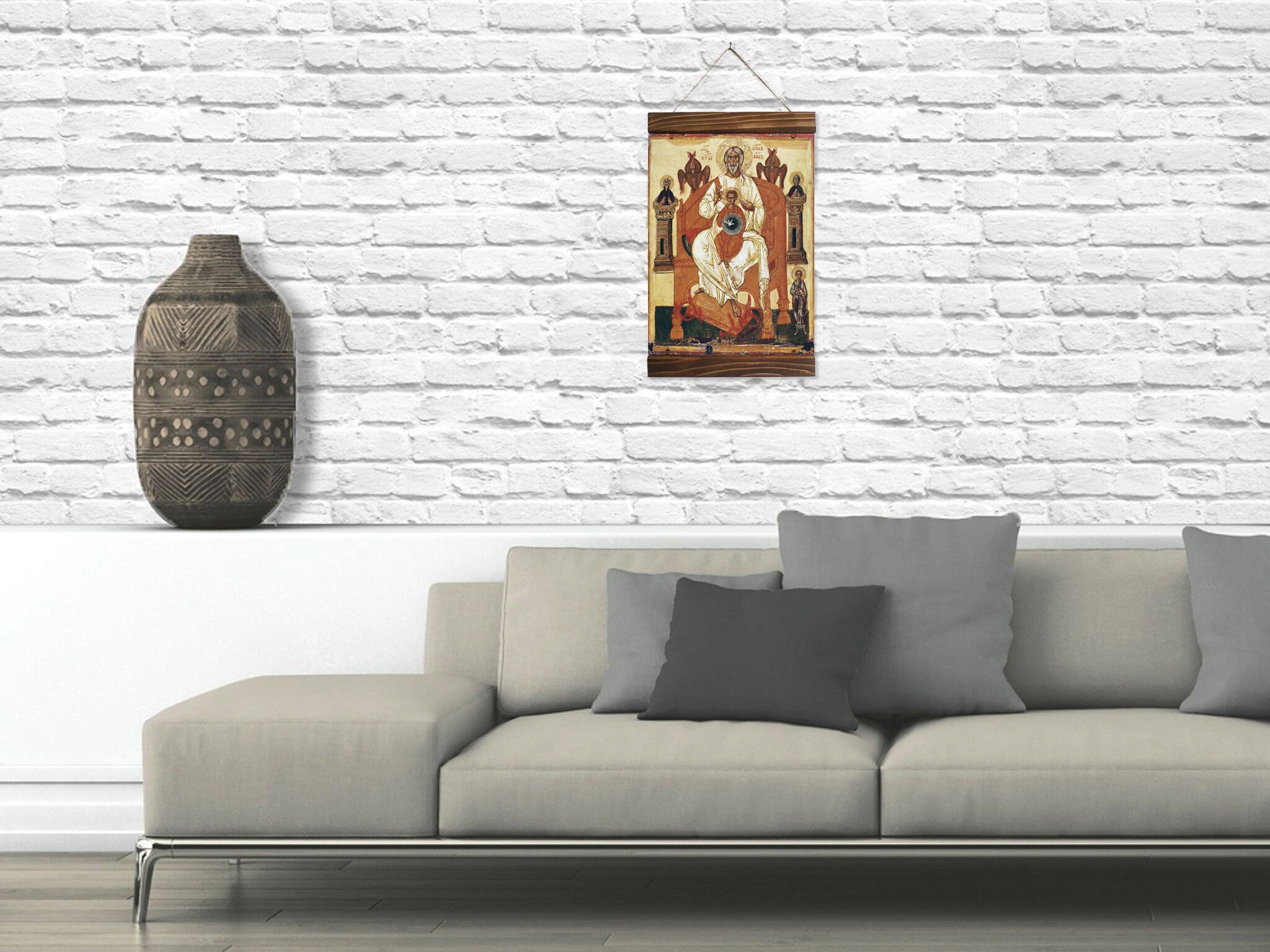 HOLY TRINITY ICON by Rublev Andrei, Greek Orthodox Icon Christian ...