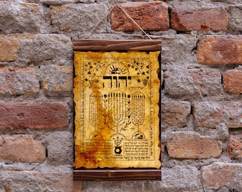 SHIVITI Ancient Hebrew Kabbalah Protection Charm Talisman - Etsy