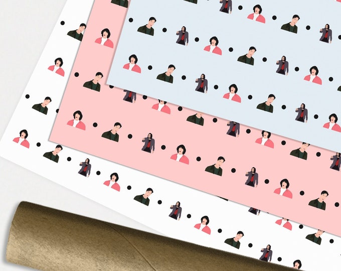 Movie wrapping paper - Etsy UK