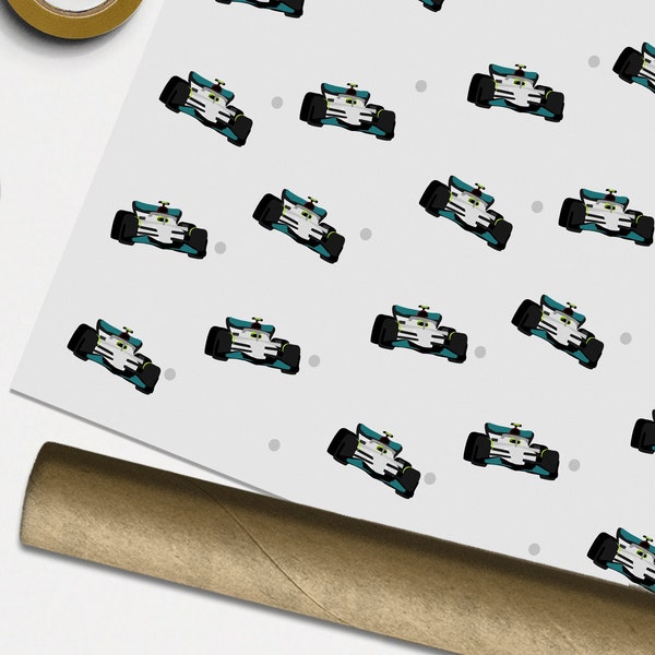 Formula 1 Wrapping Paper - Etsy