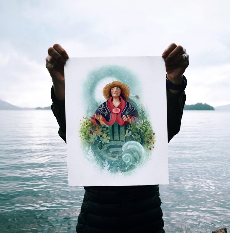 Lingít Aaní Fine Art Print | Etsy