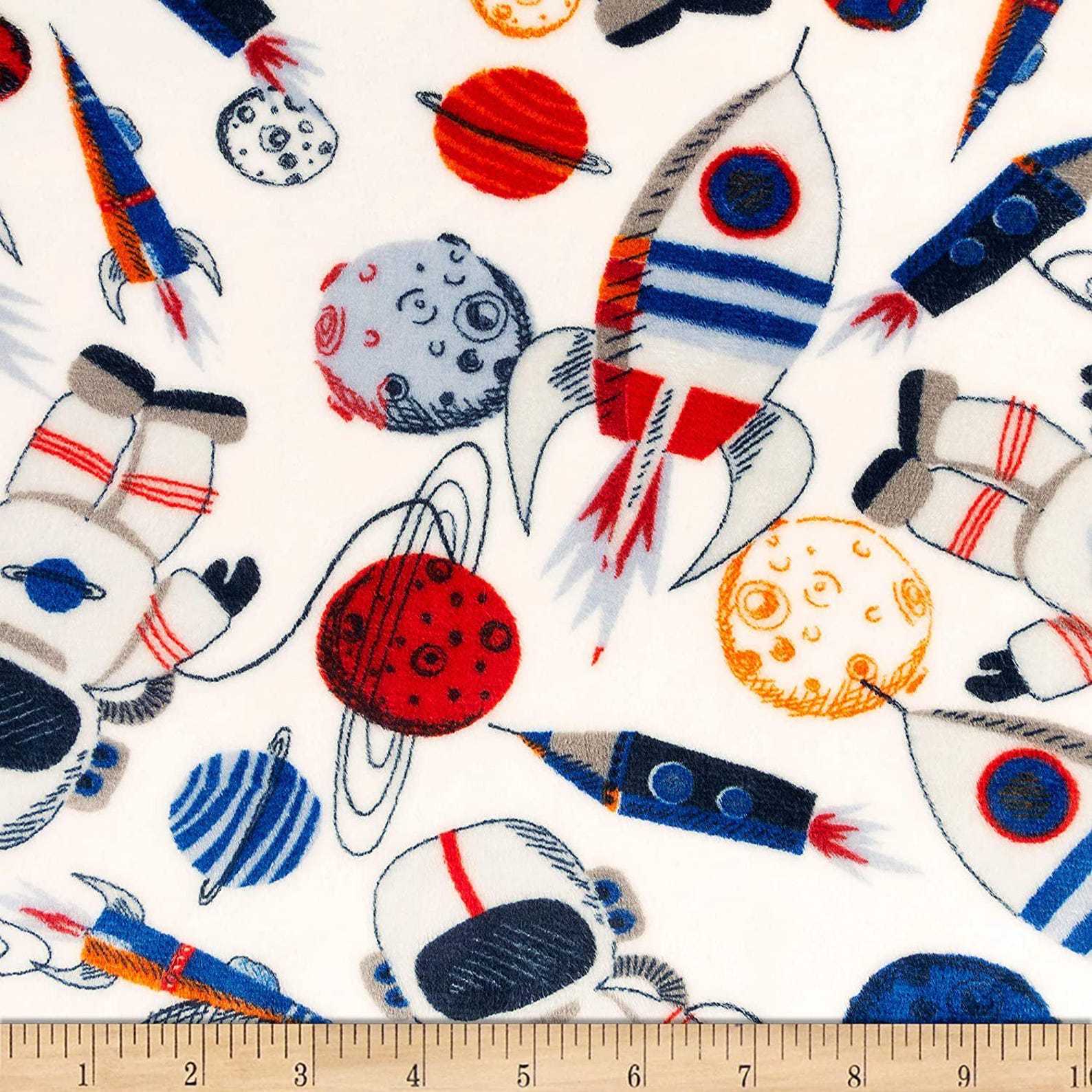 Space Cadet Snow - Minky - Shannon Cuddle - Etsy