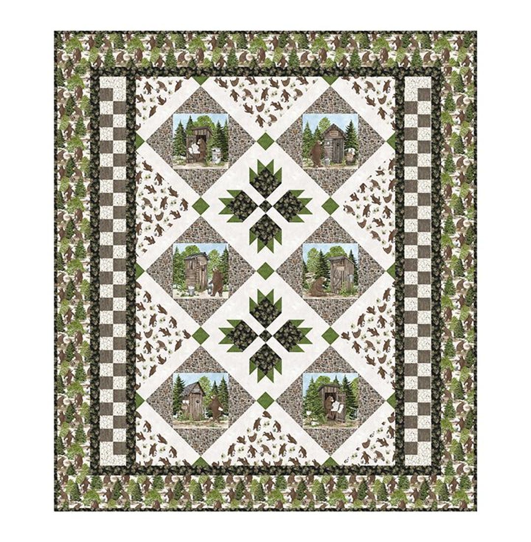 Insight Quilt Kit - Pattern by Bound to Be Quilting - Bear Necessities ...