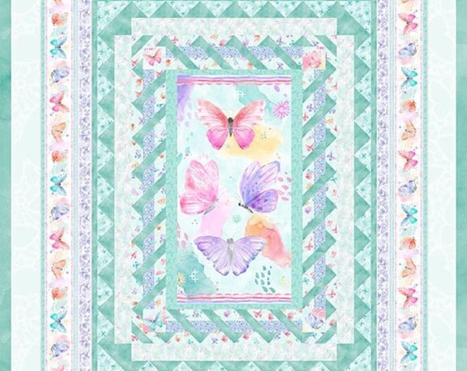 Winged Whisper Quilt Kit - by Dina June for Wilmington Prints - 66.5" X ...